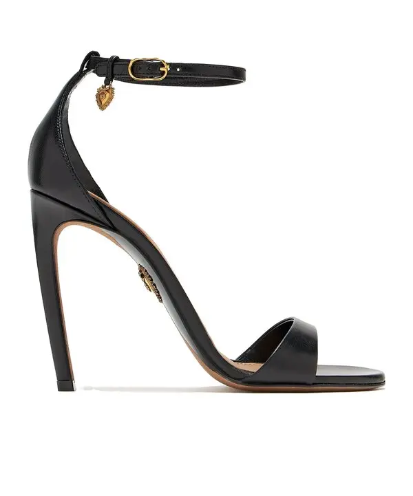 Dolce & Gabbana 105mm Leather Stiletto Sandals