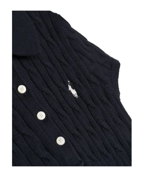 Ralph Lauren Cable Knit Polo Dress