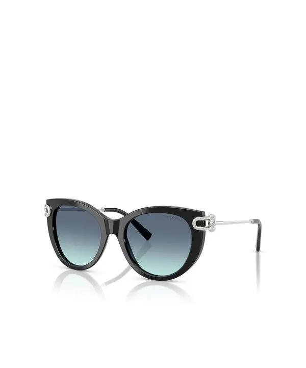 TIFFANY  CO. Tiffany & Co. Geometric Cat Eye Sunglasses