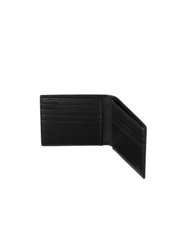 Gucci Gg Emblem Bi-fold Wallet - Black