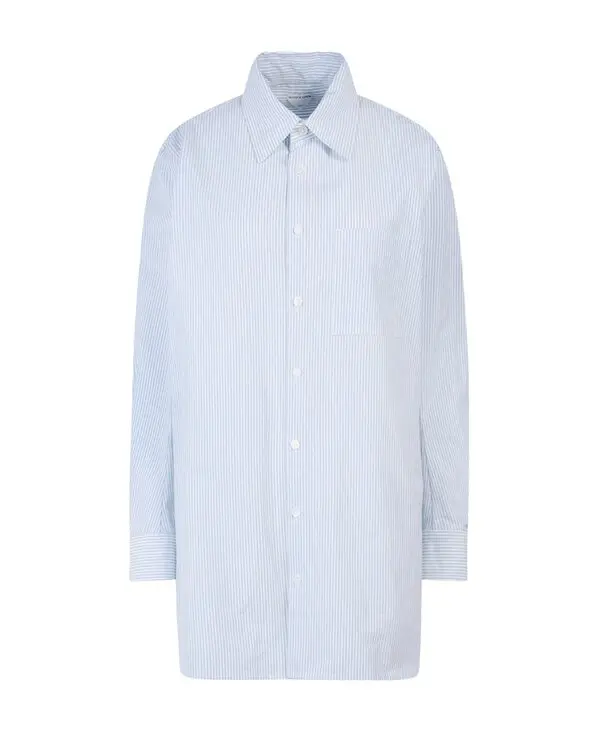 Bottega Veneta Striped Oversized Shirt - White