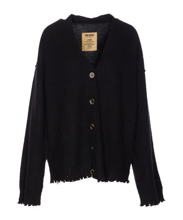 UMA WANG Long-sleeved Knitted Cardigan - No