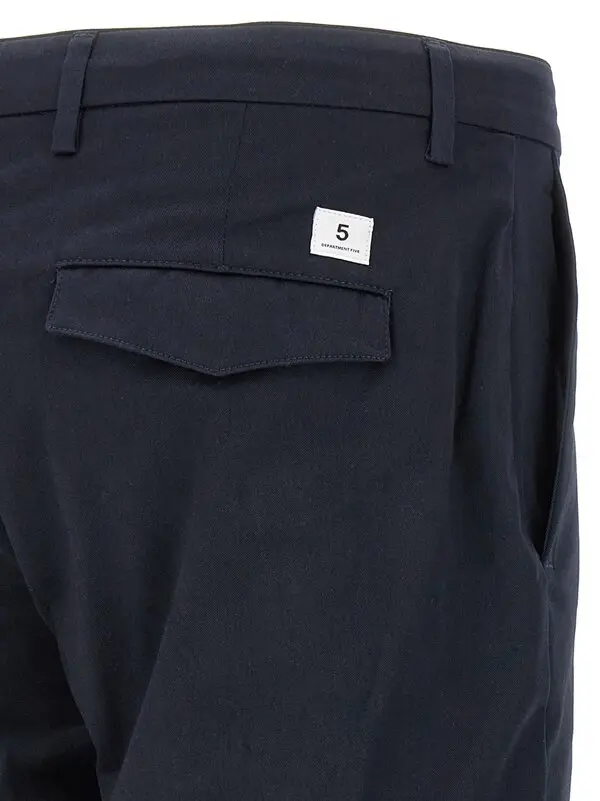 DEPARTMENT 5 Prince Cropped Stretch Cotton Trousers