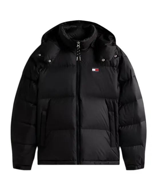 Tommy Hilfiger Quilted Hooded Puffer Jacket With Zip Closure