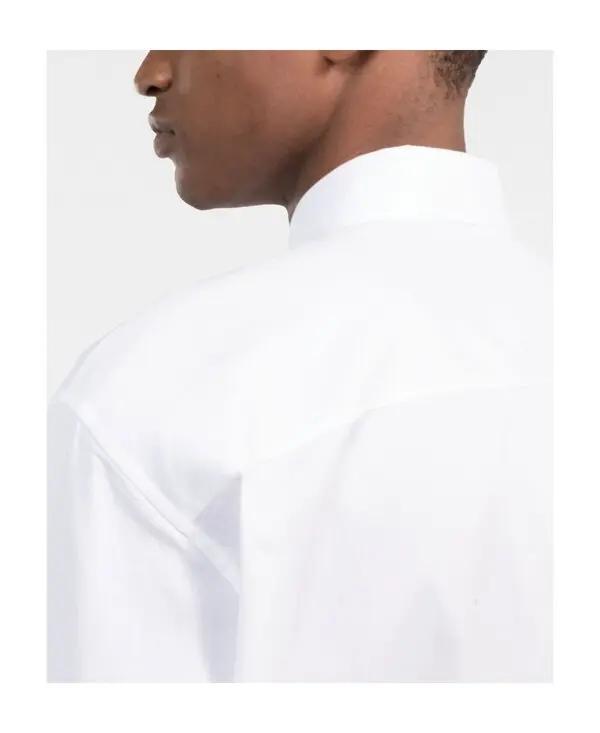Dsquared2 Logo Printed Long Sleeved Shirt - White