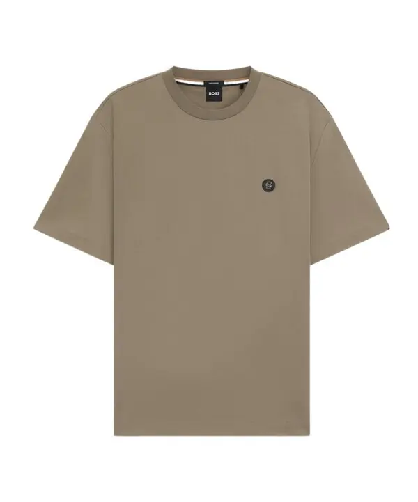 Hugo Boss Logo-patch Cotton T-shirt