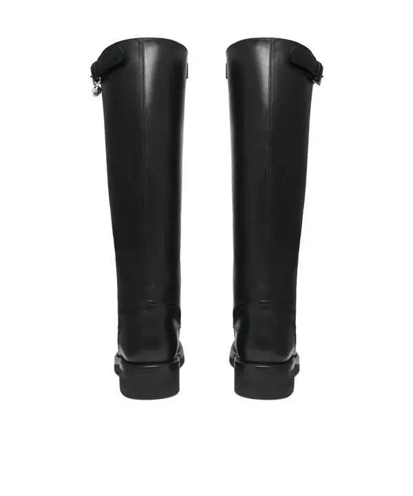 Alexander McQueen Buckled Zip Knee-high Boots