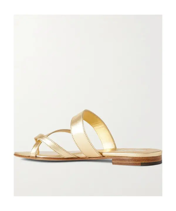 Manolo Blahnik Calla" Flat Sandals