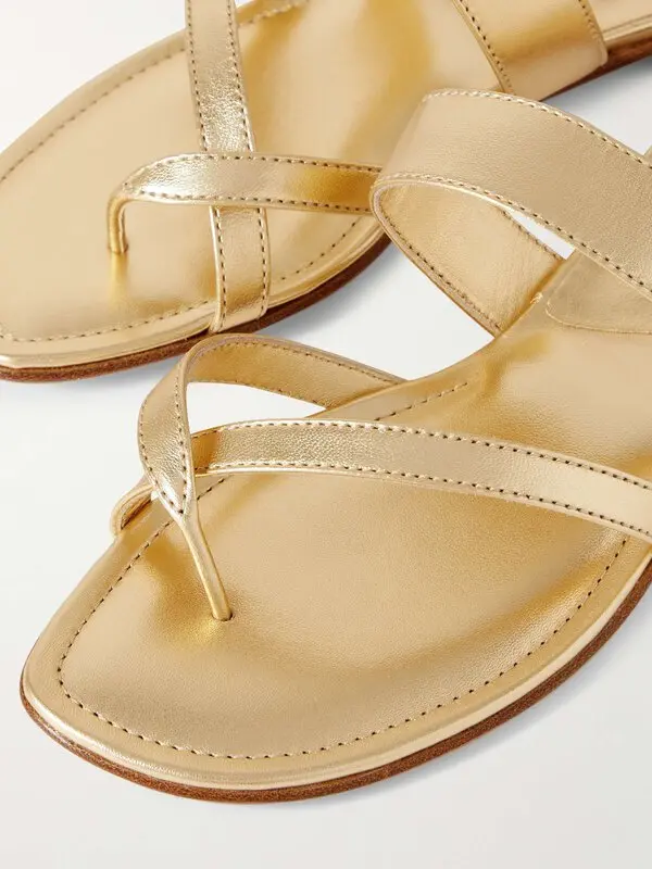 Manolo Blahnik Calla" Flat Sandals