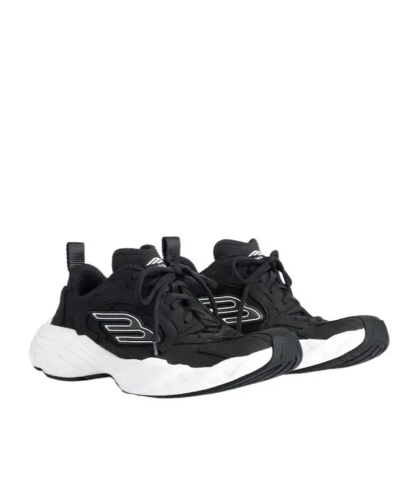 Balenciaga Monday" Sneakers - Black/white