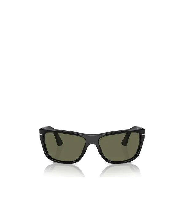 Persol Geometric Sunglasses - Black