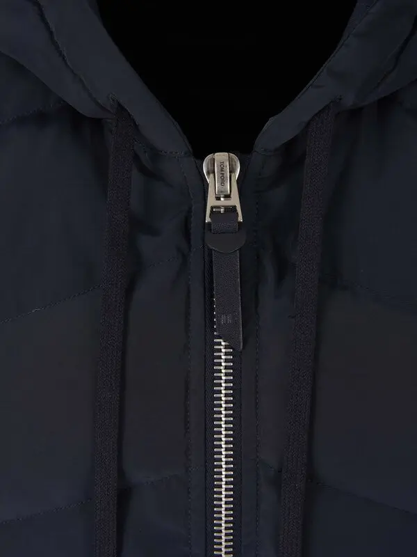 TOM FORD Padded Down Vest With Integrated Hood