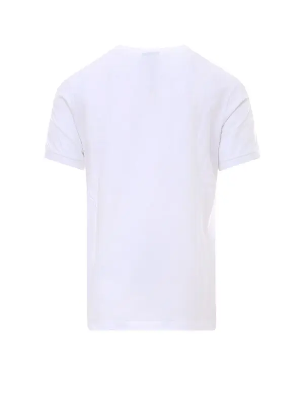 PAUL  SHARK Crew Neck Printed Logo T-shirt