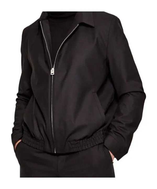 Hugo Boss Long-sleeved Wool Casual Jacket