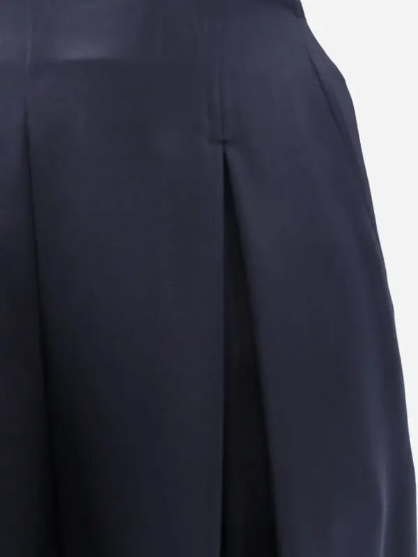 Max Mara Pleated Palazzo Pants
