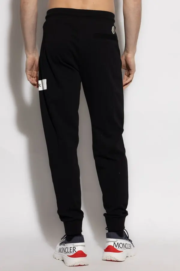 Moncler Logo Printed Drawstring Trousers