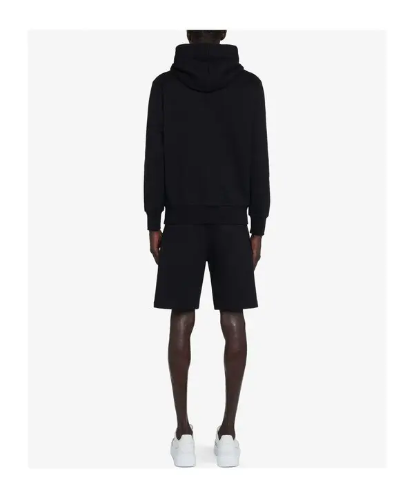 Alexander McQueen Graffiti Logo Sweatshorts - Black
