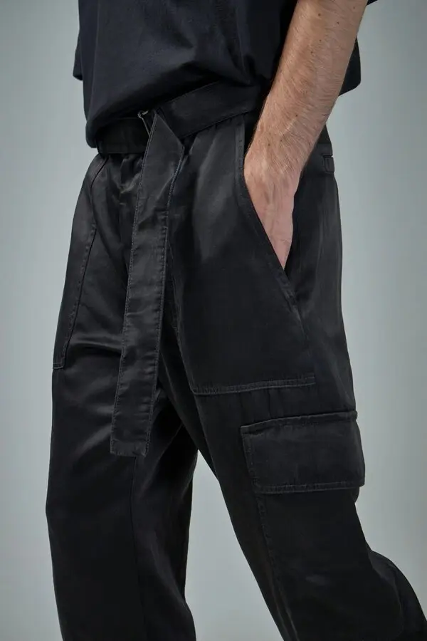 Dries Van Noten Belted Cargo Trousers