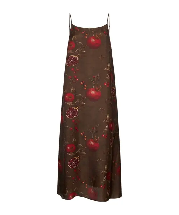 UMA WANG Anaya Dress - Brown