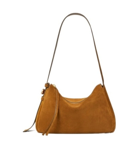 Tory Burch Romy Shoulder Bag - Caramel