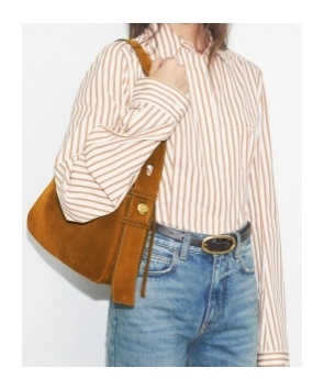 Tory Burch Romy Shoulder Bag - Caramel