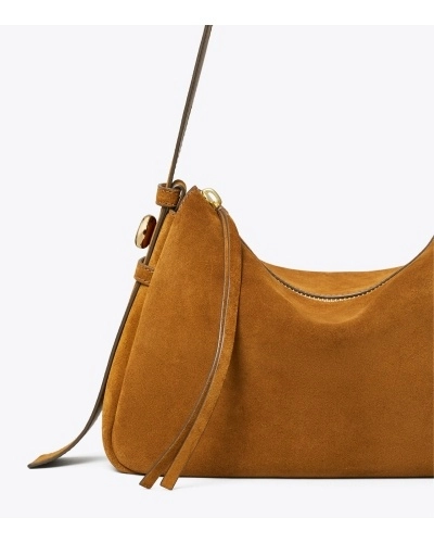 Tory Burch Romy Shoulder Bag - Caramel