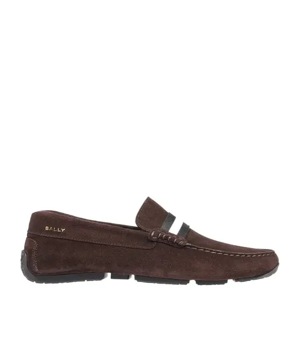Bally Logo Detail Loafers - Black