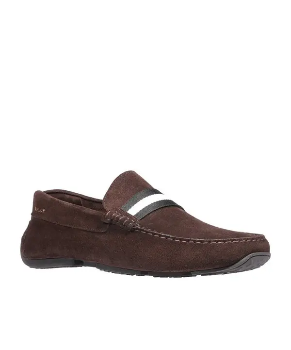 Bally Logo Detail Loafers - Black
