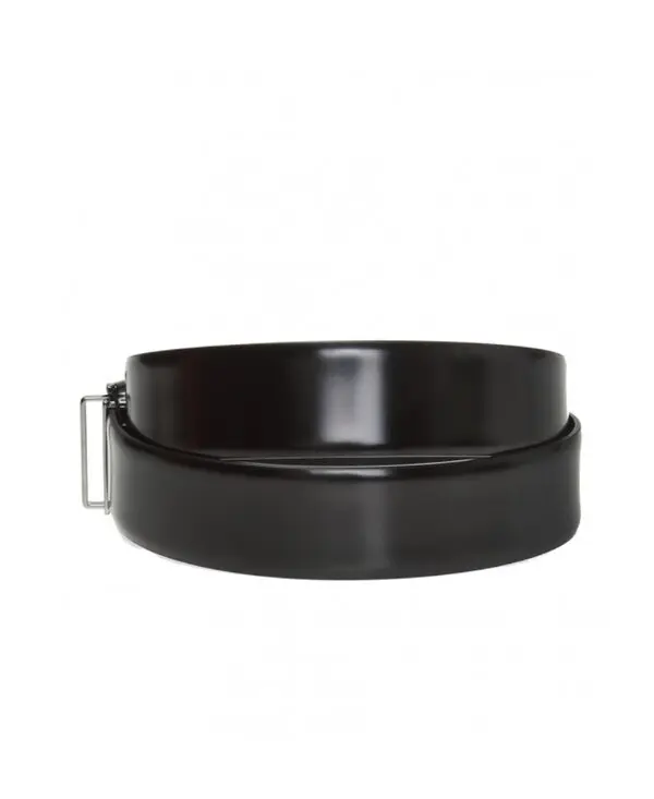 Dolce & Gabbana Polished Classic Belt - Black