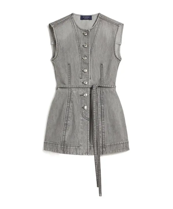 Sportmax Belted Sleeveless Top