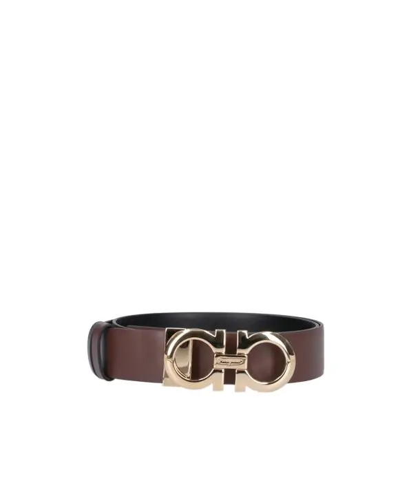 FERRAGAMO Gancini Logo Belt - Multicolor