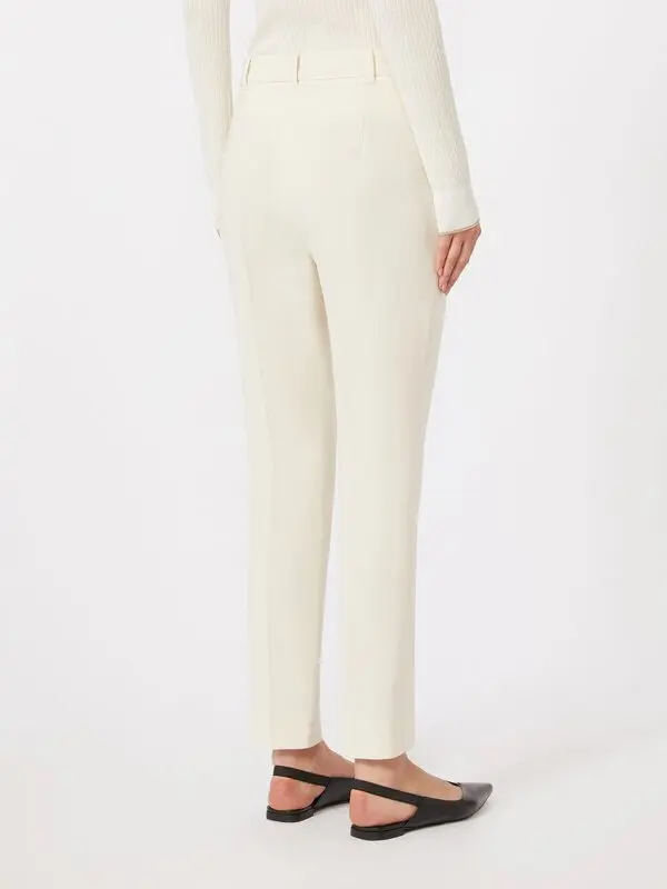 Max Mara Tailored Straight-leg Trousers - Beige