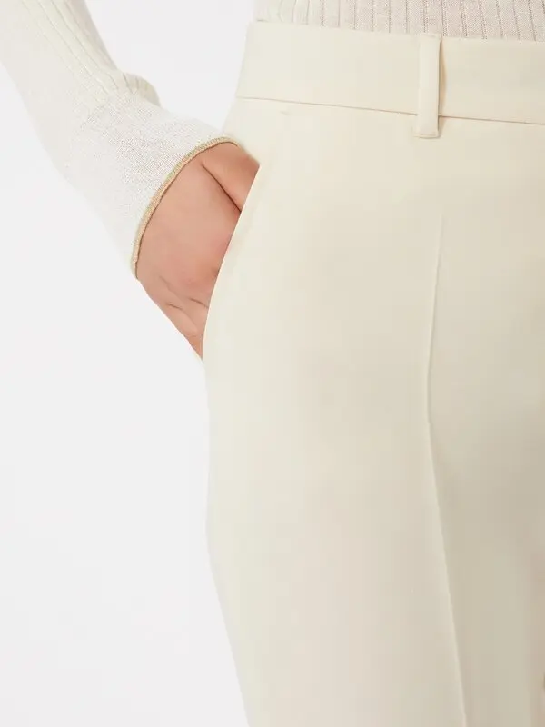 Max Mara Tailored Straight-leg Trousers - Beige