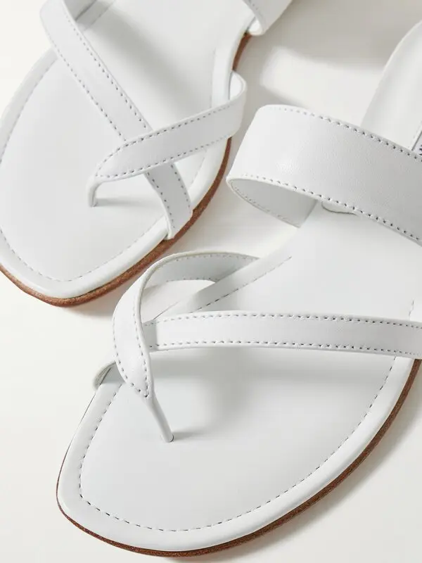 Manolo Blahnik Leather Sandals