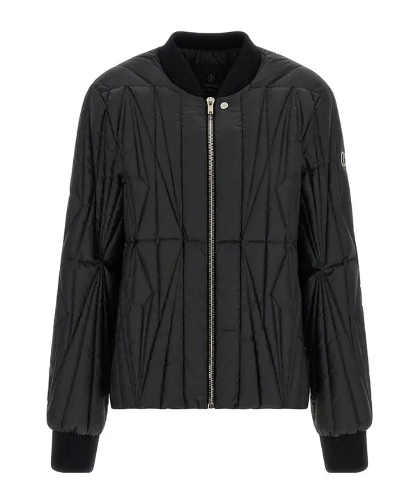 Moncler Geocamo Zip-up Jacket - Black