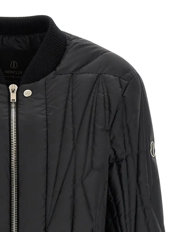 Moncler Geocamo Zip-up Jacket - Black