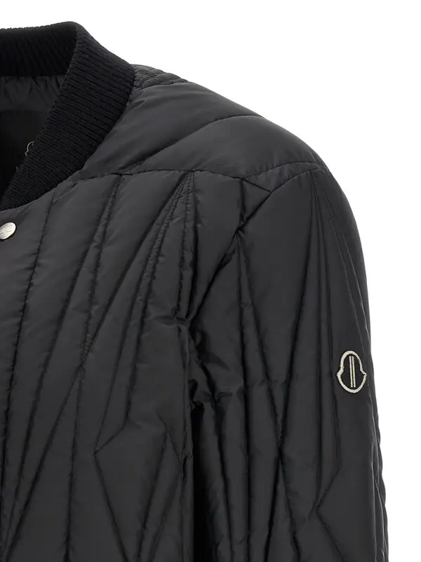Moncler Geocamo Zip-up Jacket - Black