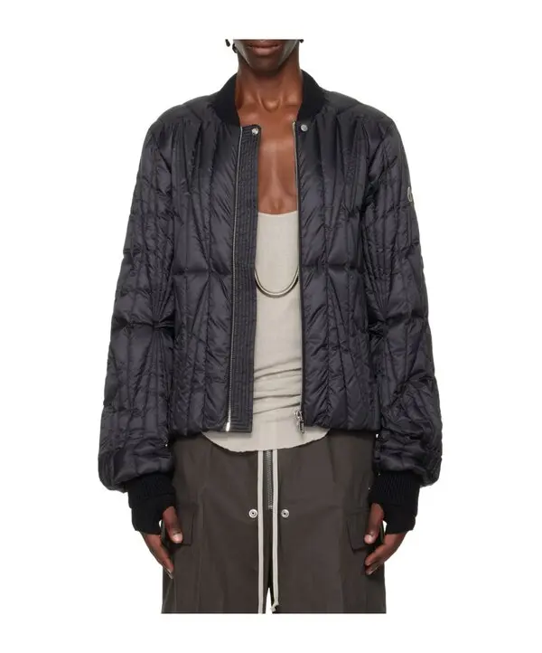 Moncler Geocamo Zip-up Jacket - Black