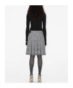 Burberry Scarf-detailed High-neck Ribbed Jumper