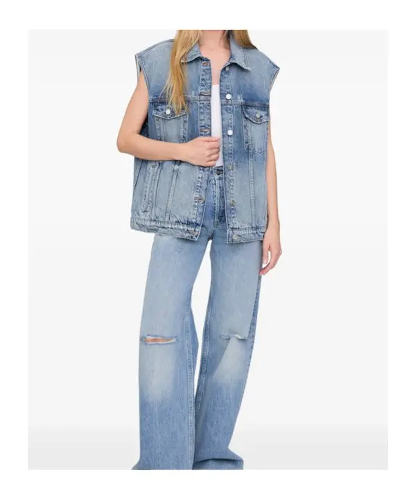 ANINE BING Rory Buttoned Gilet