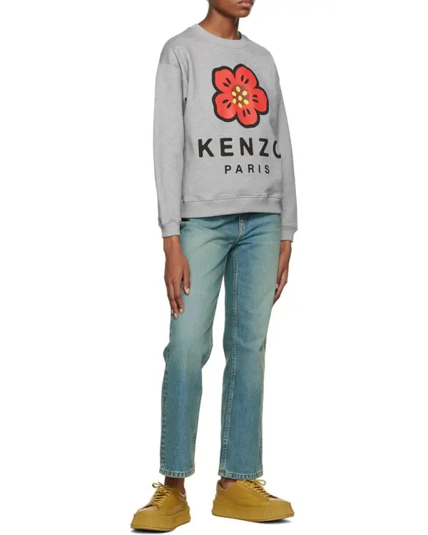 Kenzo Boke Flower Sweatshirt - Gray