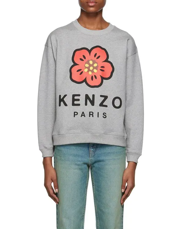 Kenzo Boke Flower Sweatshirt - Gray