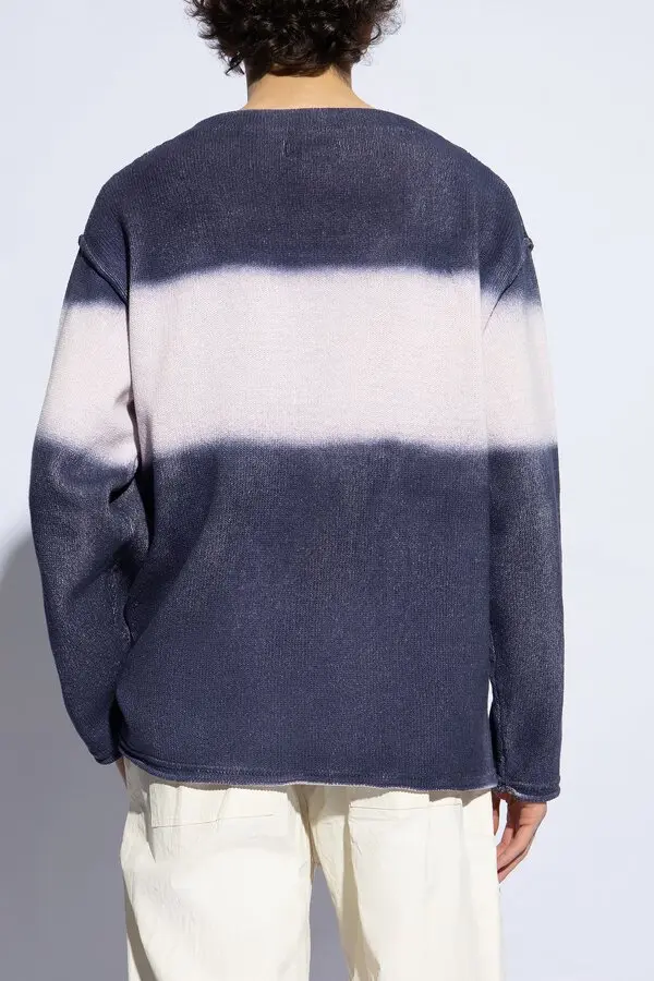 Stone Island Gradient Stripe Logo Jumper