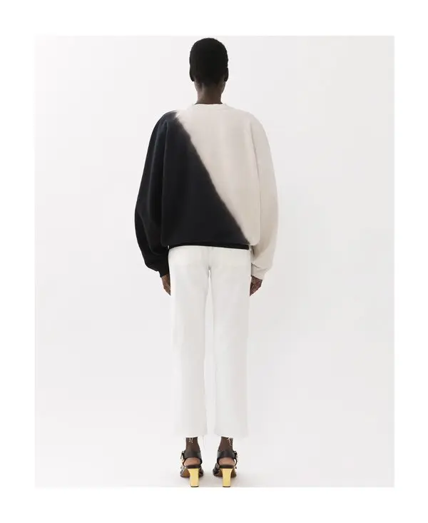Chloé Tie-dye Logo Cotton Sweatshirt
