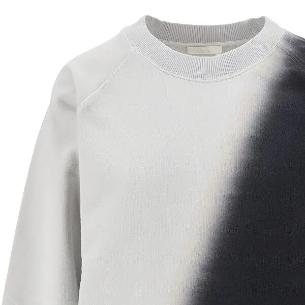 Chloé Tie-dye Logo Cotton Sweatshirt