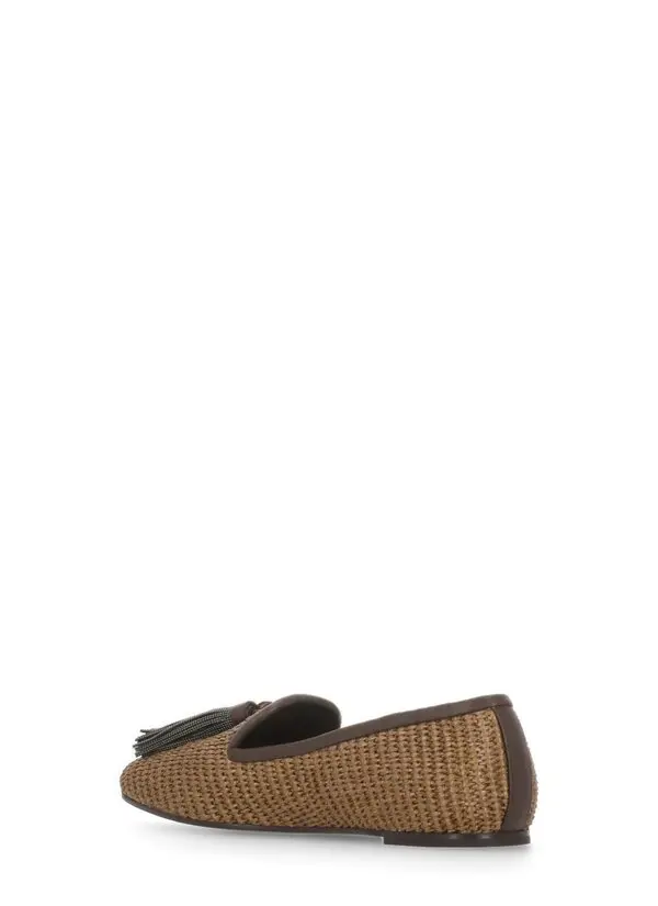 Brunello Cucinelli Round Toe Loafers