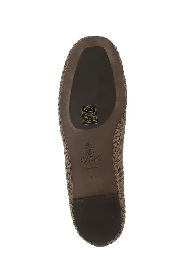 Brunello Cucinelli Round Toe Loafers
