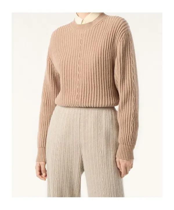 Loro Piana Plane Tree Crewneck Jumper - Pink