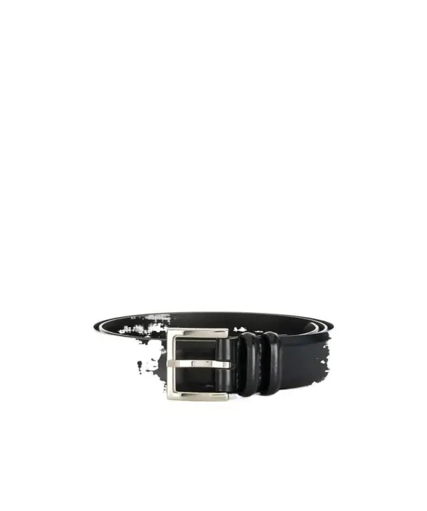 ORTIGNI Buckled Belt - Black