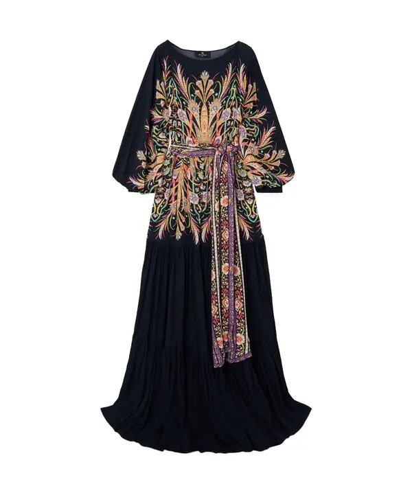 Etro Abstract-print Maxi Dress